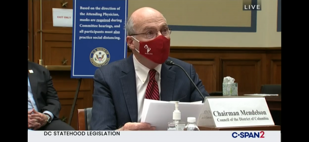 Council Chair Phil Mendelson Testifies before Congress on DC Statehood ...